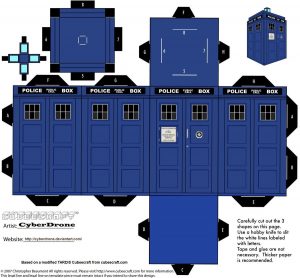 Doctor Who Paper Craft - Sci-Fi Heaven